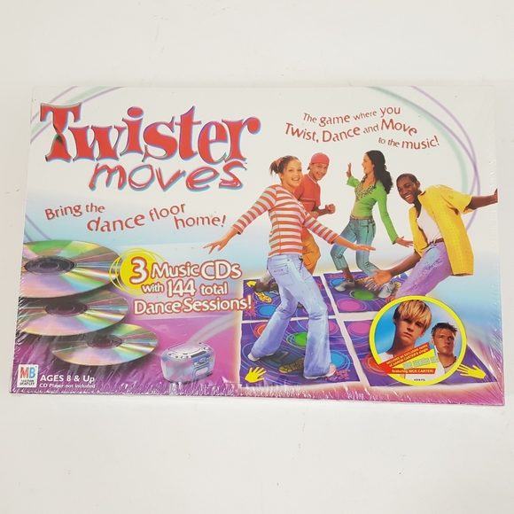 Milton Bradley | Media | Milton Bradley Hasbro Twister Moves 3 Cd 44 ...